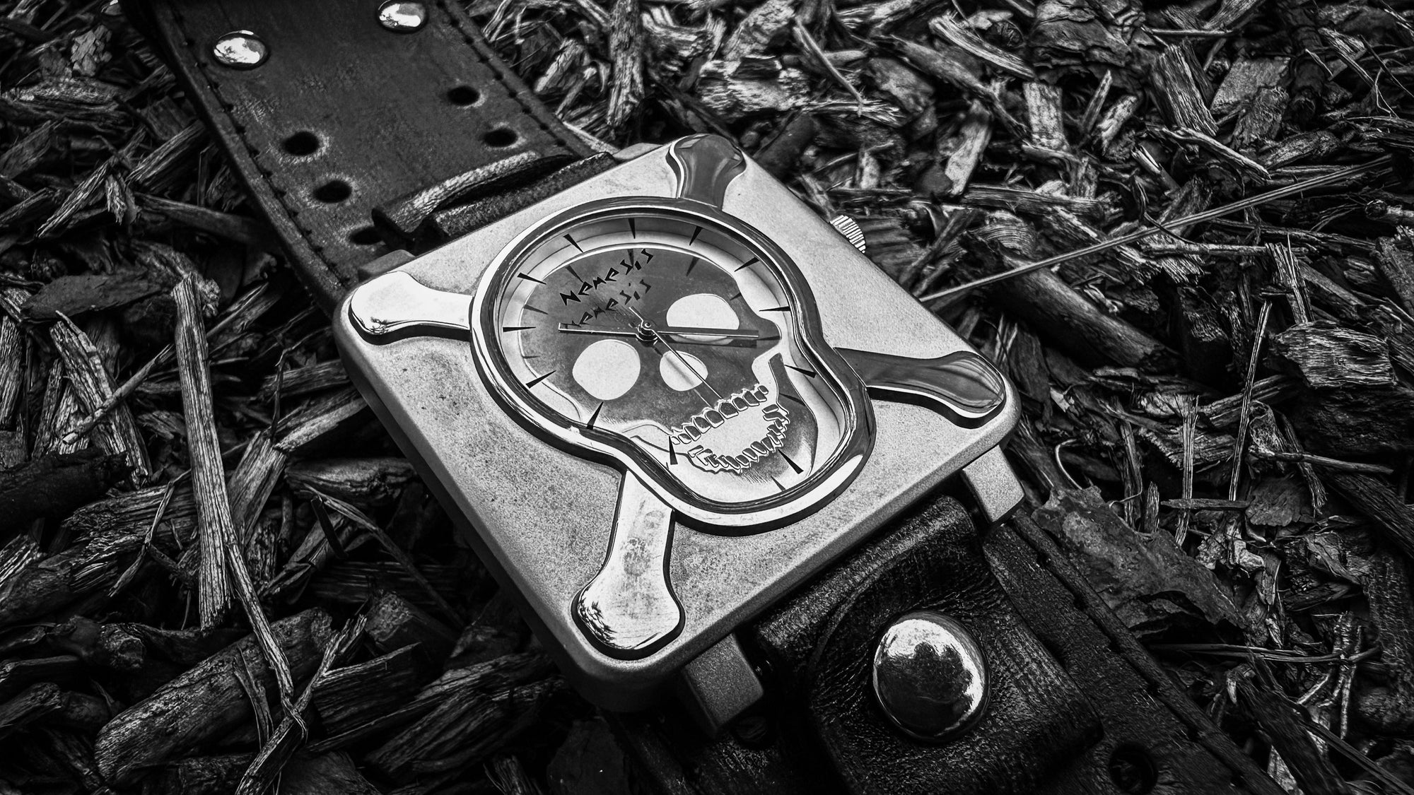 Buy Leather Cuff Band Watches Online | Nemesis Watch